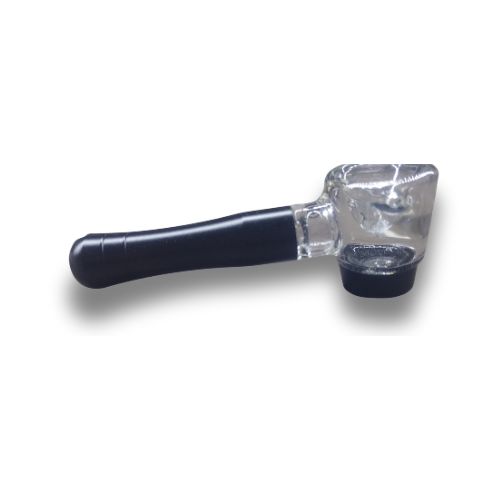 Aluminum & Glass Pipe – 108mm – Cannabis Supply Store | Akira 420